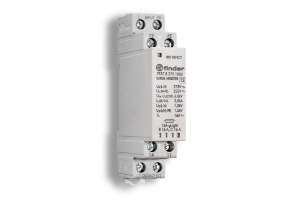 Is an SPD as easy as 1, 2, 3? - Finder's surge protection device range