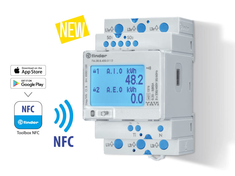 7M Series - New smart energy meters - Finder