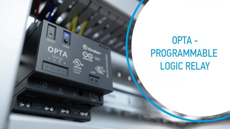 FINDER OPTA: EL PRIMER RELÉ LÓGICO PROGRAMABLE | Finder