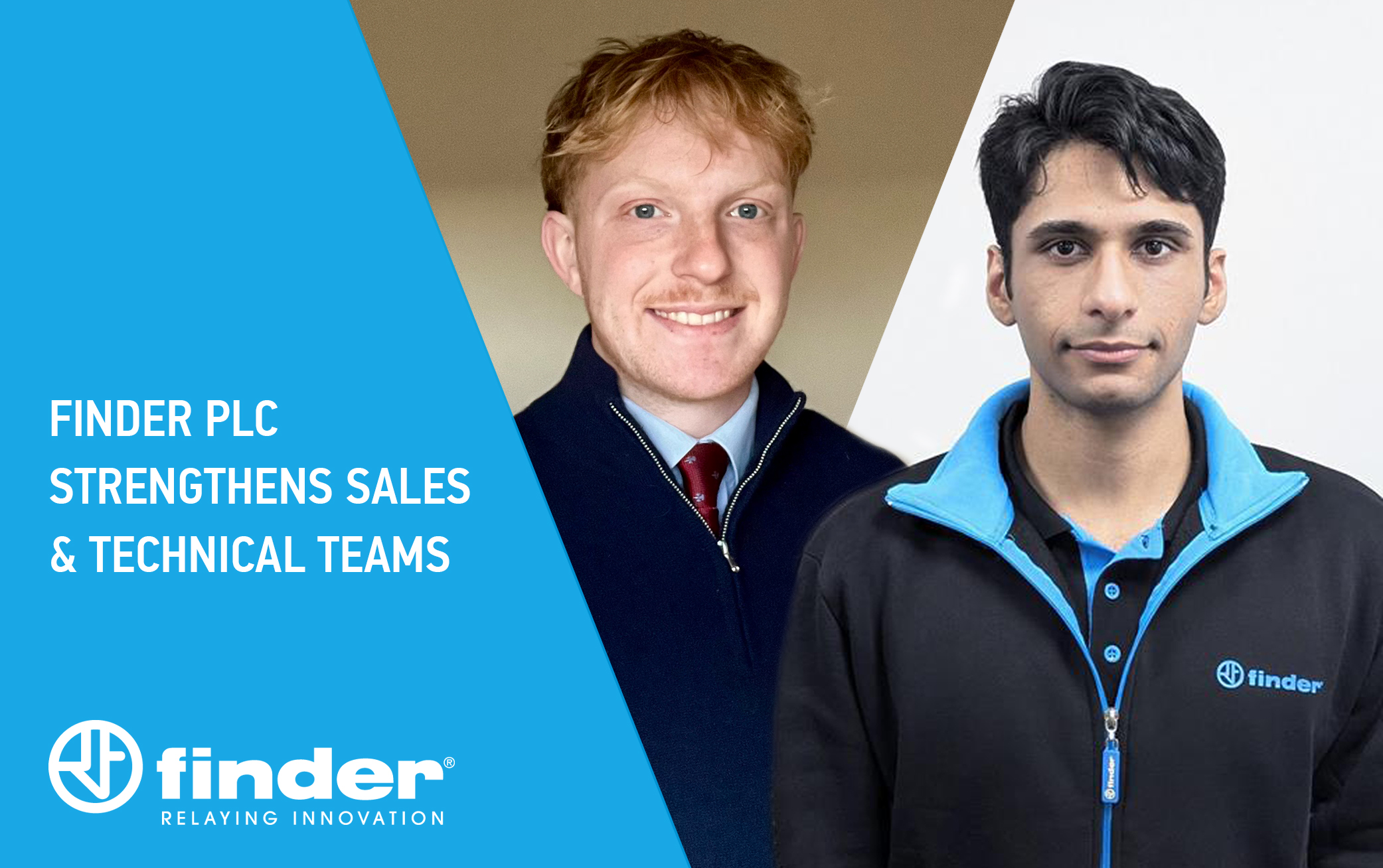 Finder plc strengthens sales & technical teams | Finder